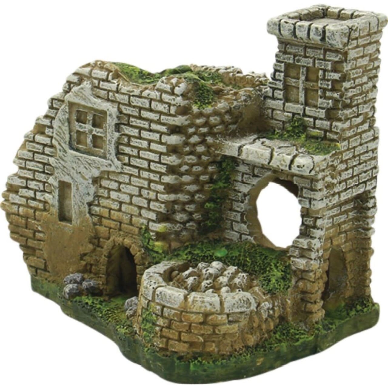 4FISH Borg Akvarie Dekoration 10,5x7,3x8,8 cm – Eventyrligt design ...