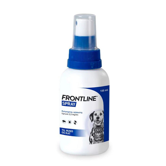 Frontline Vet Loppespray 100 ml – beskyttelse mod lopper og flåter ...