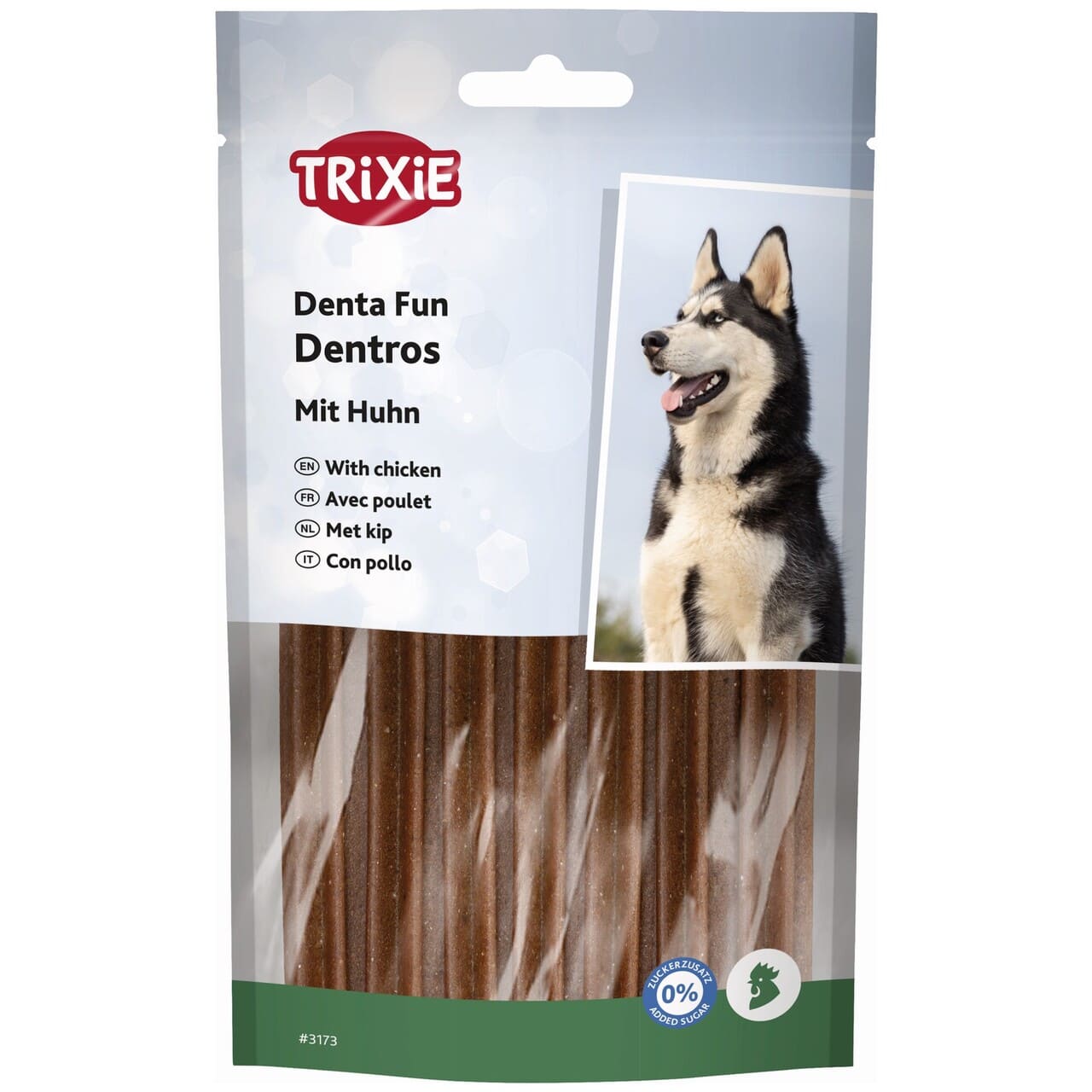 Trixie Denta Fun Dentros 180g – Tyggepinde til Tandpleje – Petpower