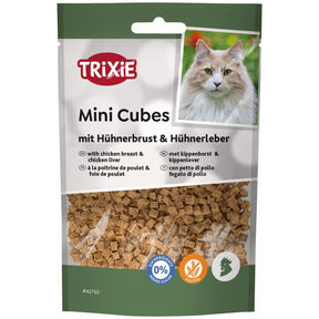 Trixie Mini Cubes med kyllingebryst og kyllingelever 50 g – Petpower