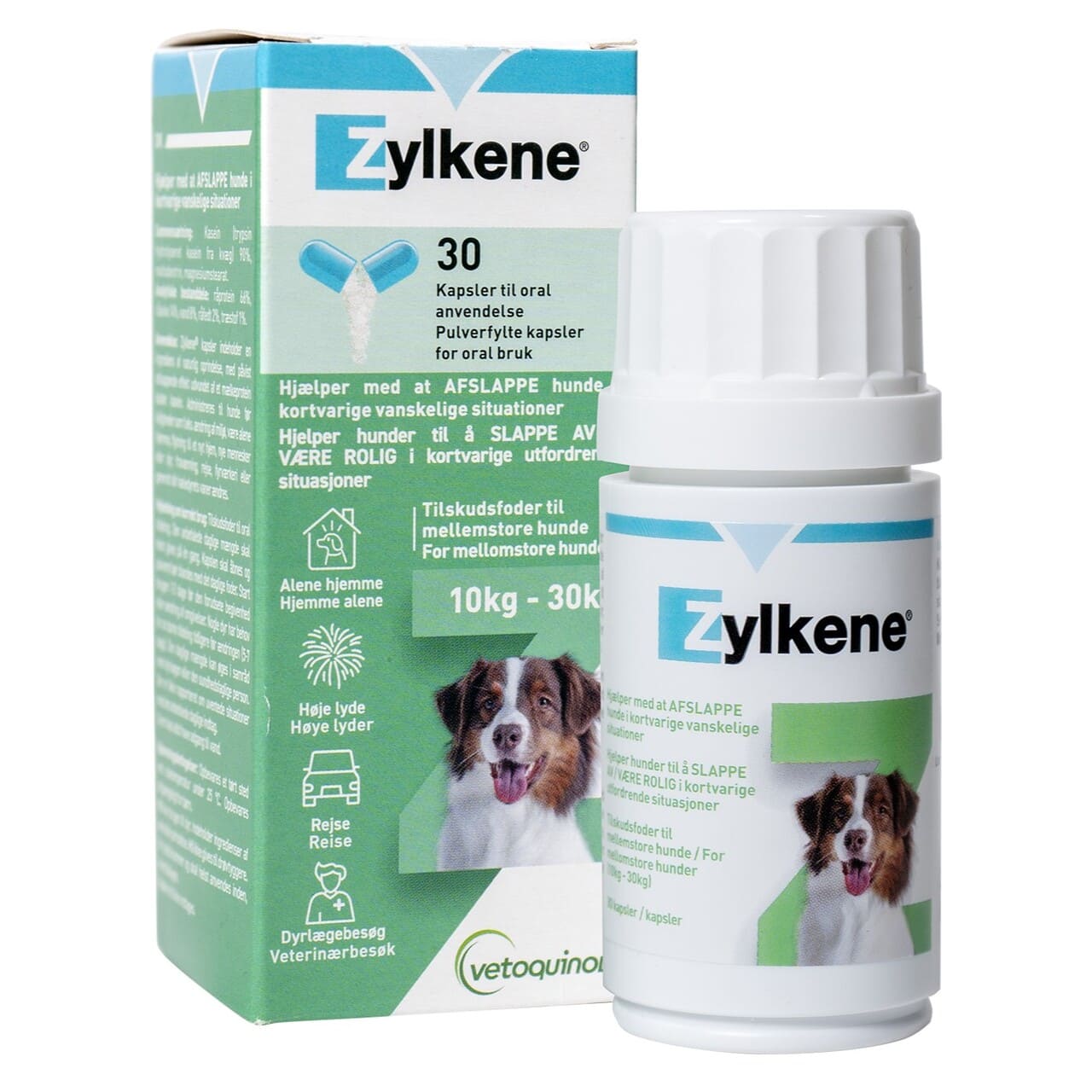 Zylkéne 225 mg hund 10–30 kg, 30stk - Naturlig ro – Petpower